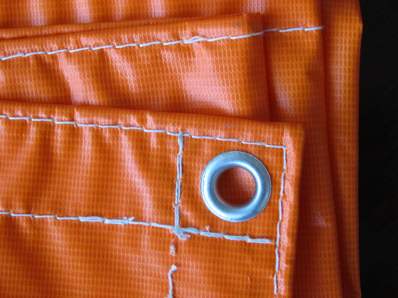 reinforced flexible 100% waterproof flame retardant tarps